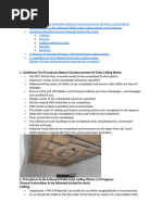 Ceiling Works Methodology | PDF | Drywall | Building Engineering