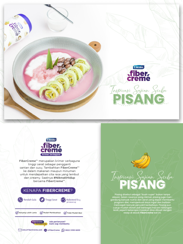 resep edisi spesial pisang | PDF