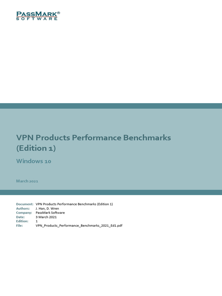 Performance Benchmarks | PDF | World Wide Web | Internet & Web