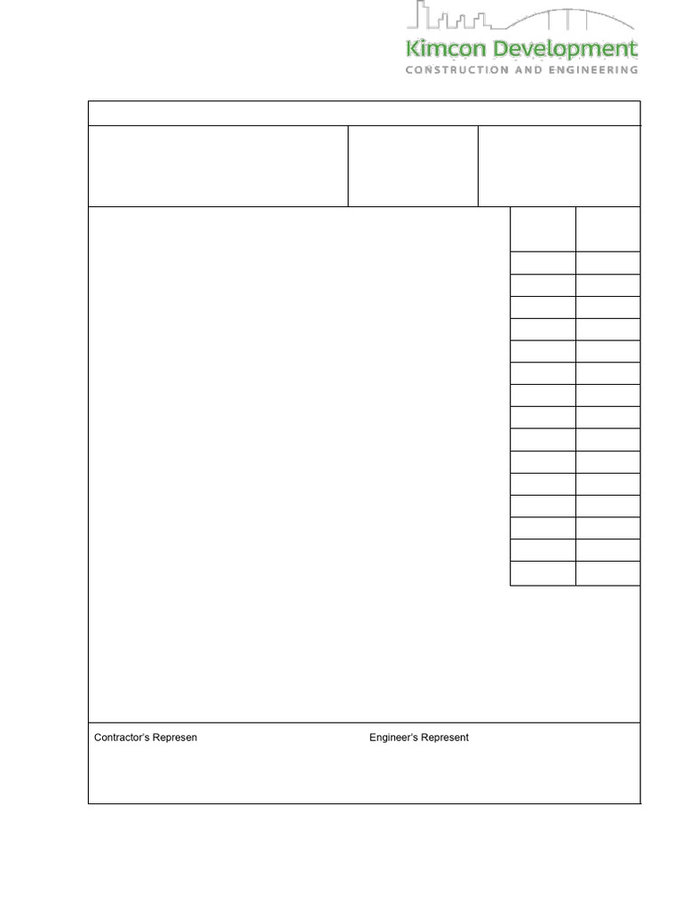 07 - Fill and Compaction Check List | PDF