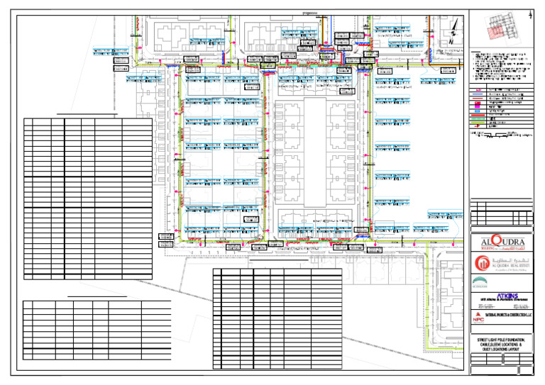 Street Lighting Ducts and Sleeves Layout | PDF