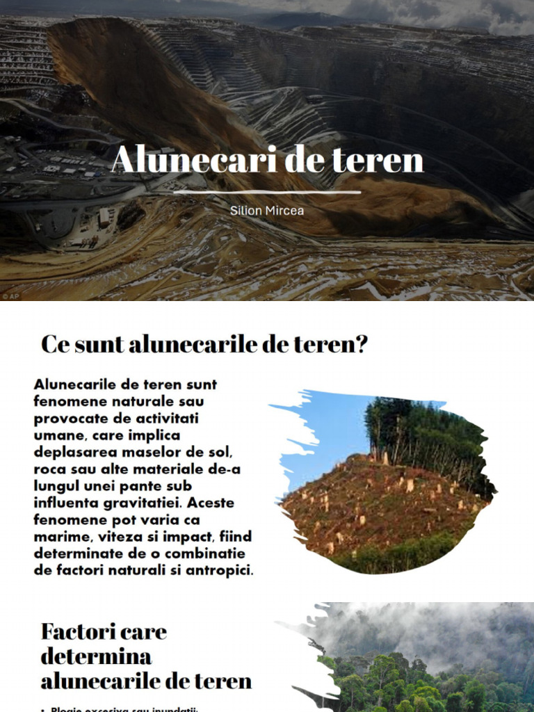 Alunecari de Teren | PDF
