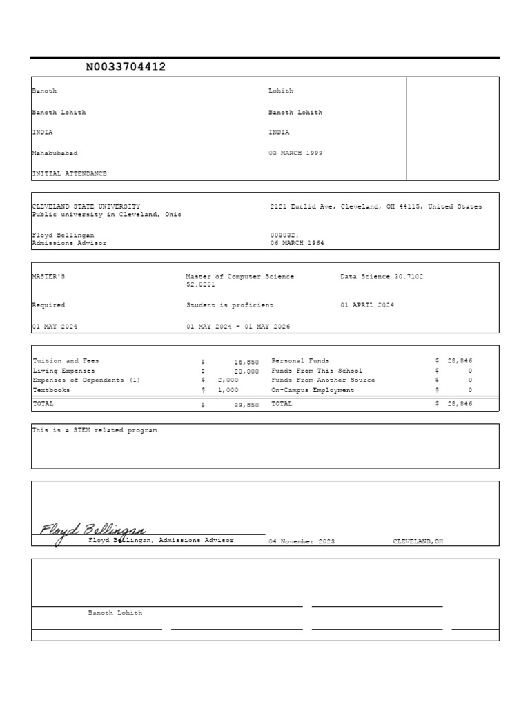 i20 Lohith | PDF | Travel Visa
