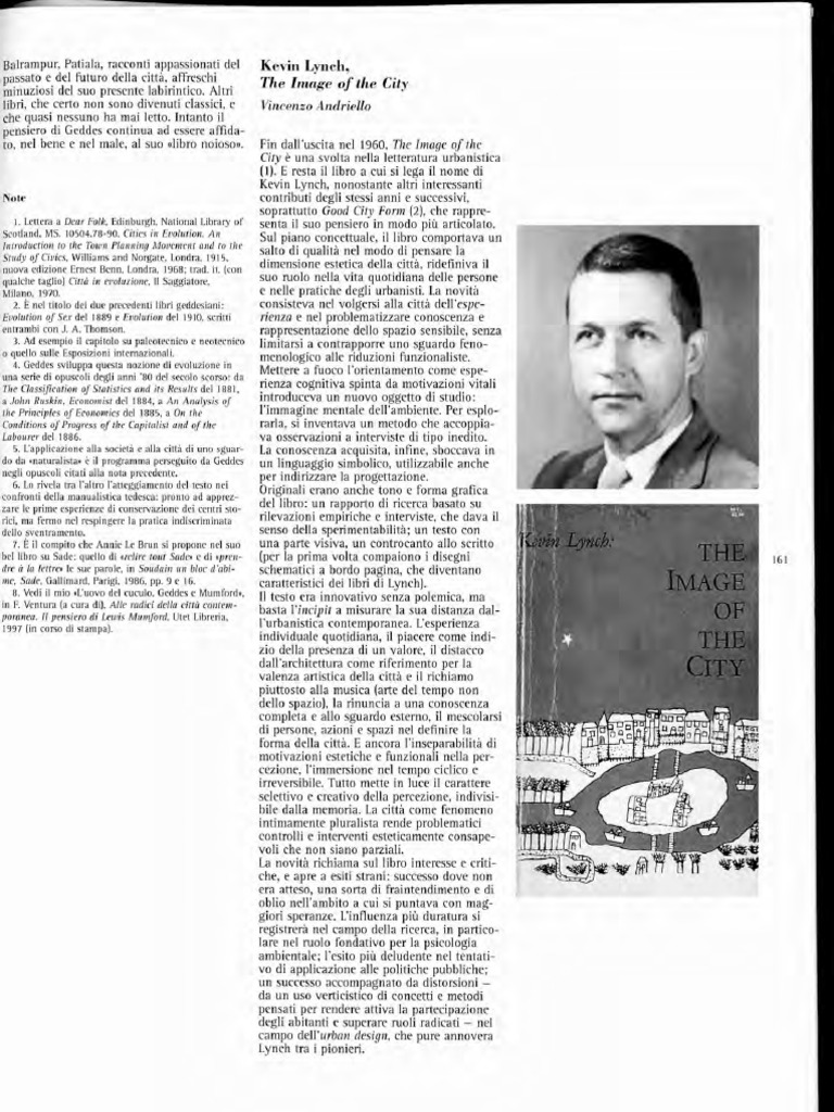 Kevin Lynch - Immagine Della Città | PDF