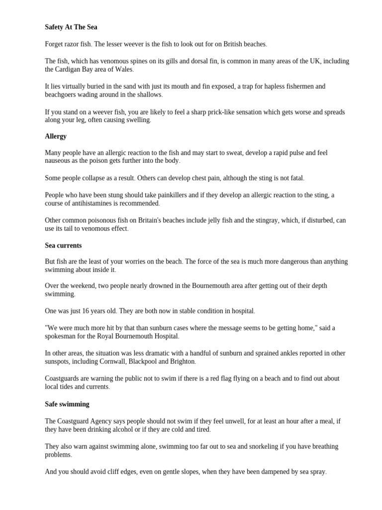 Reading Comprehension 6 | PDF