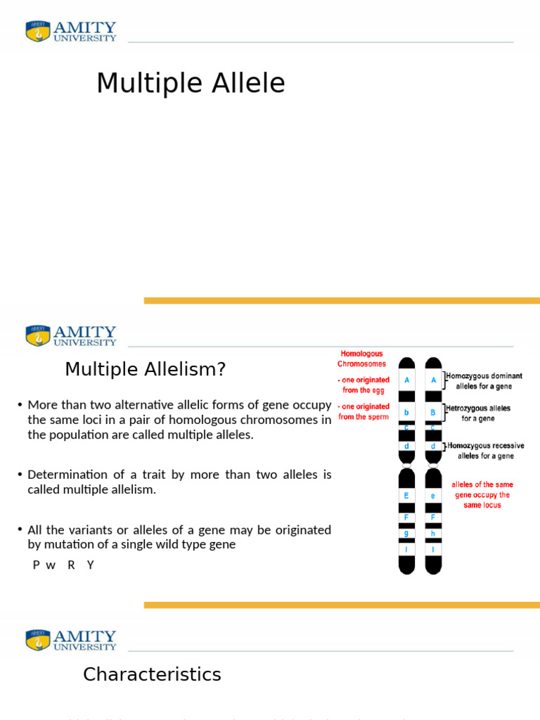 Multiple Alleles Share | PDF | Blood Type | Allele