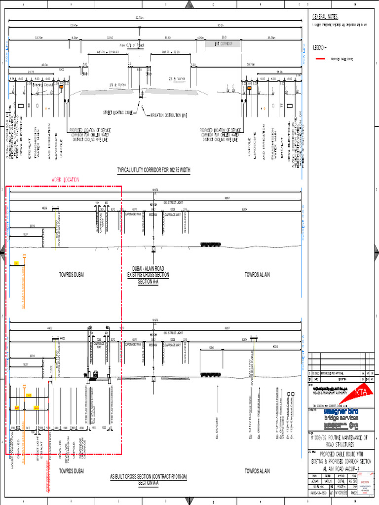 Roads Corridor Section | PDF | Electric Power Distribution | Electric Power