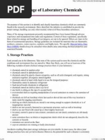Chemical Storage Color Coding Guide | PDF | Dangerous Goods | Toxicity