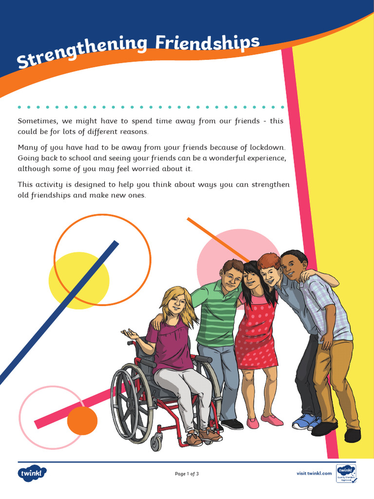 Strengthening Friendships Guide | PDF
