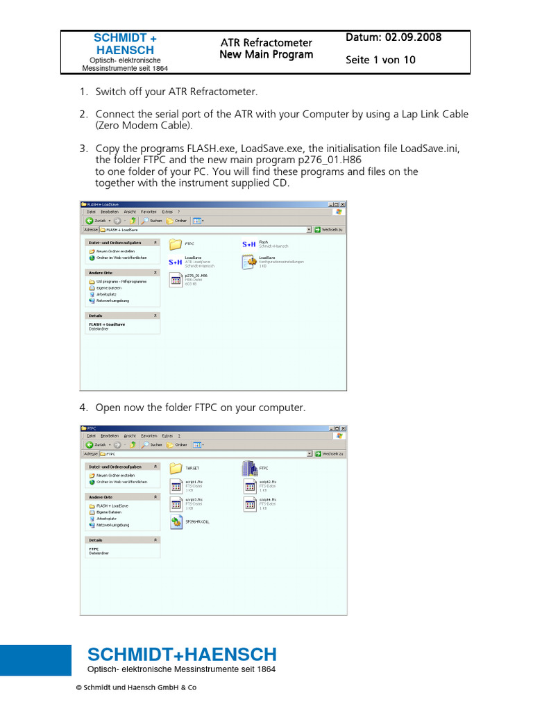 New Main Program To ATR Refractometer - FTPC | PDF | Data | Computer File