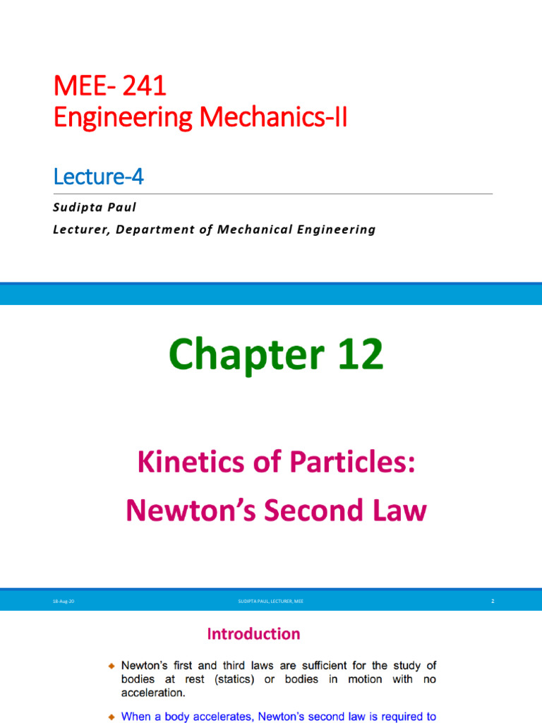 Lecture 4 & 5 | PDF
