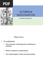 Outbreak Investigation Report Template - 3rd Edition IDSR | PDF ...