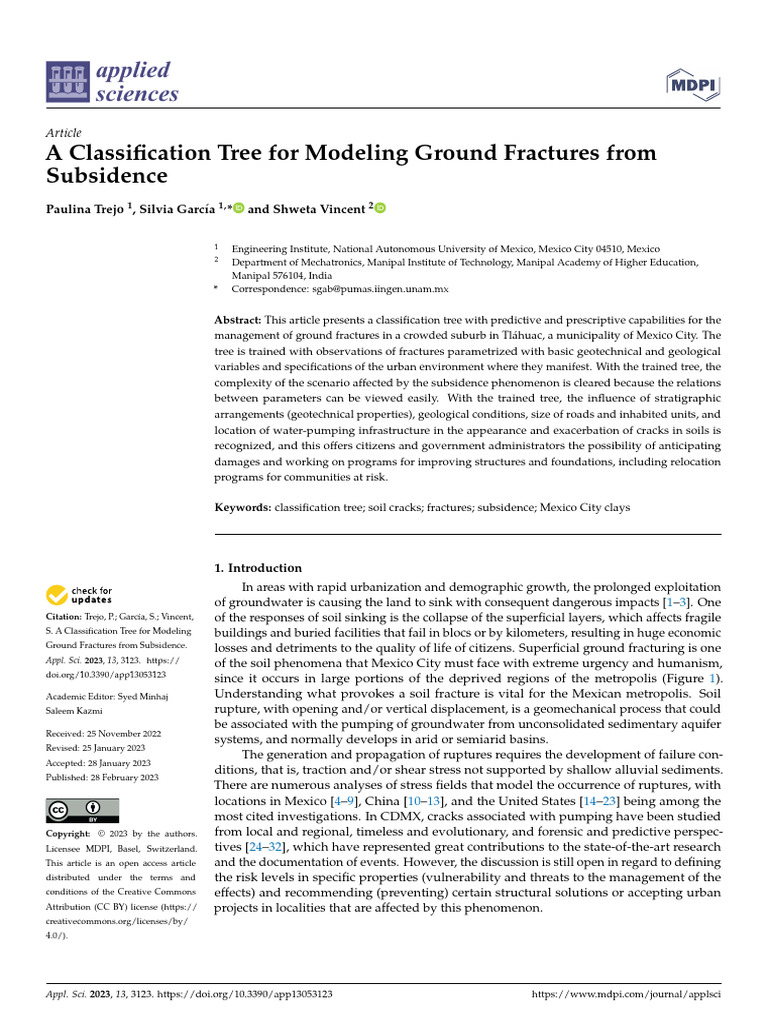 A_Classification_Tree_for_Modeling_Ground_Fracture | PDF | Cross ...