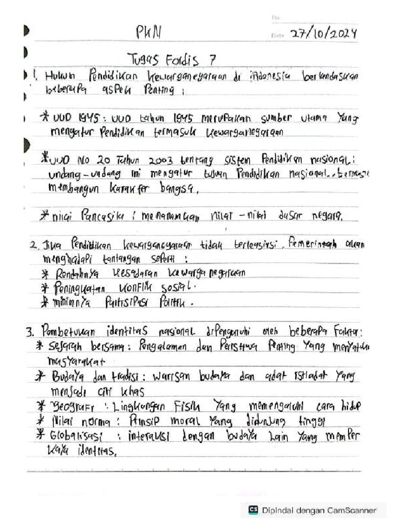 PKN Fordis 7 Wildan | PDF