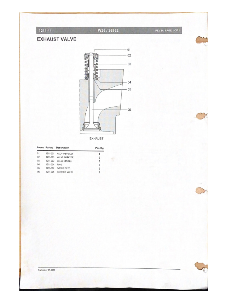 Exhaust Valve | PDF