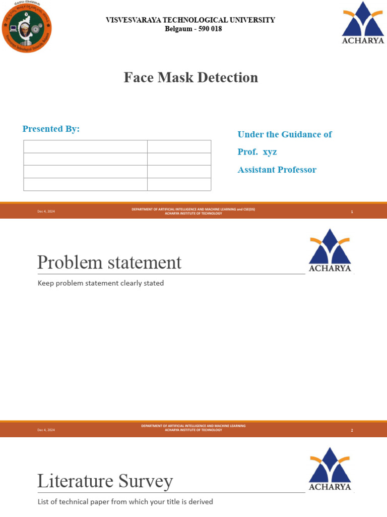 Face Mask Detection Pdf Artificial Intelligence Intelligence Ai And Semantics