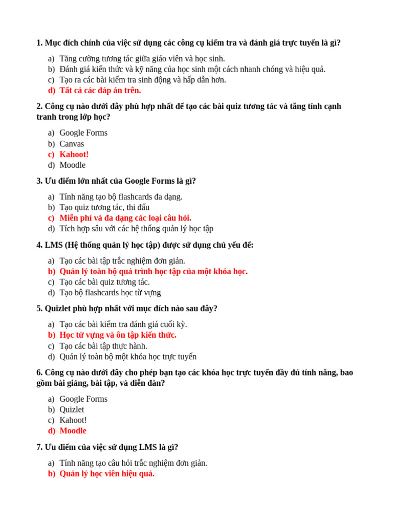 CÂU HỎI NHÓM 6 | PDF