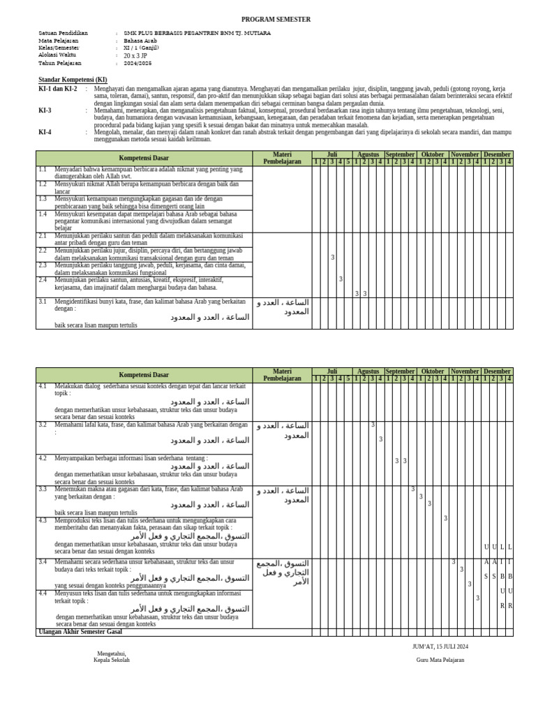 Promes 11 B.arab | PDF