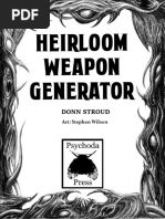 5E Firearm Handbook Overview | PDF | Firearms | Shotgun