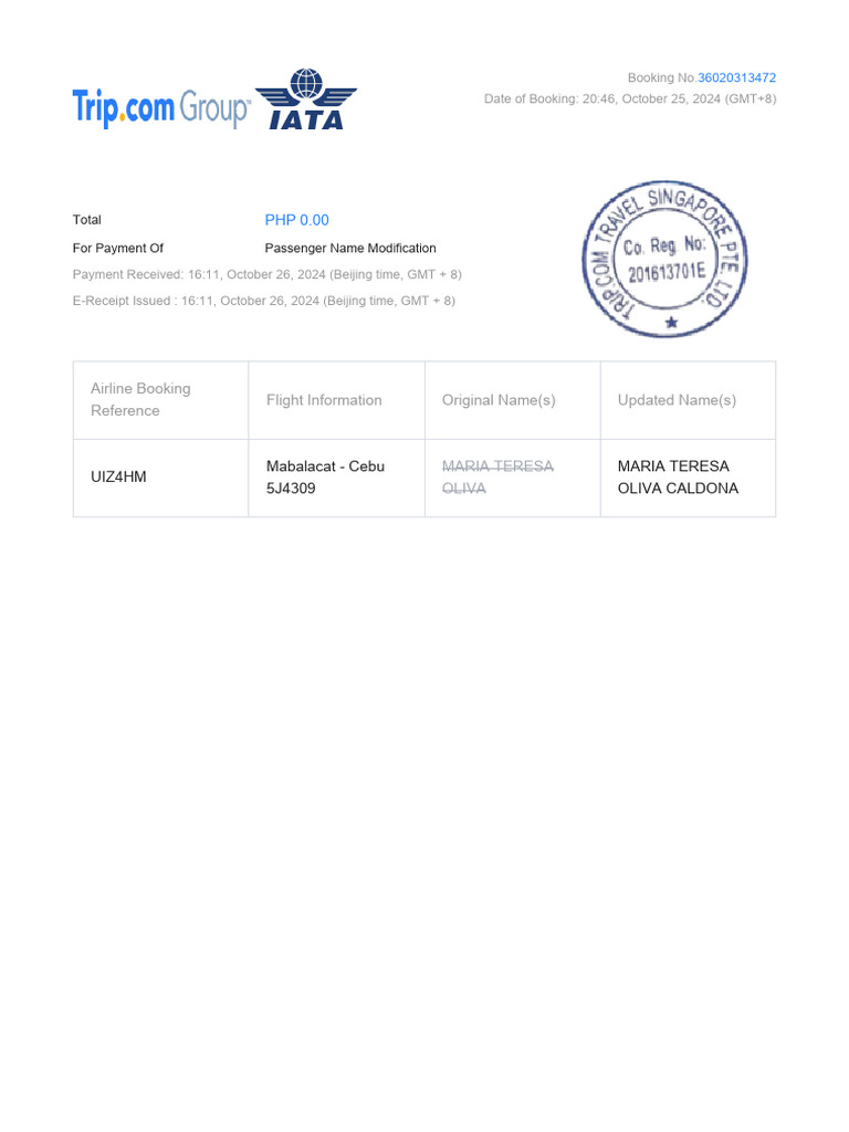 E Receipt | PDF