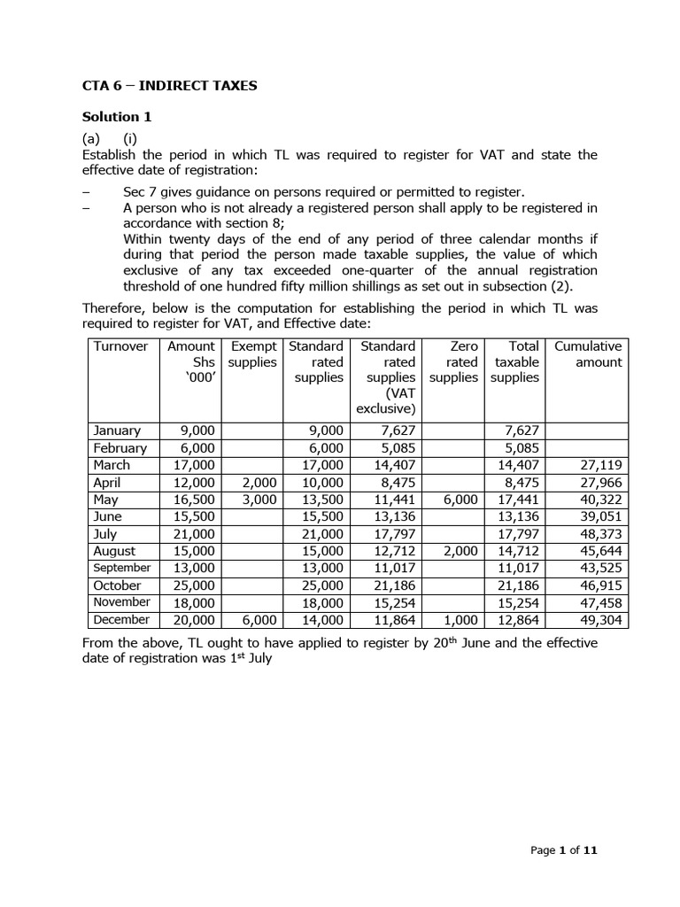 CTA 6 | PDF | Value Added Tax | Taxes