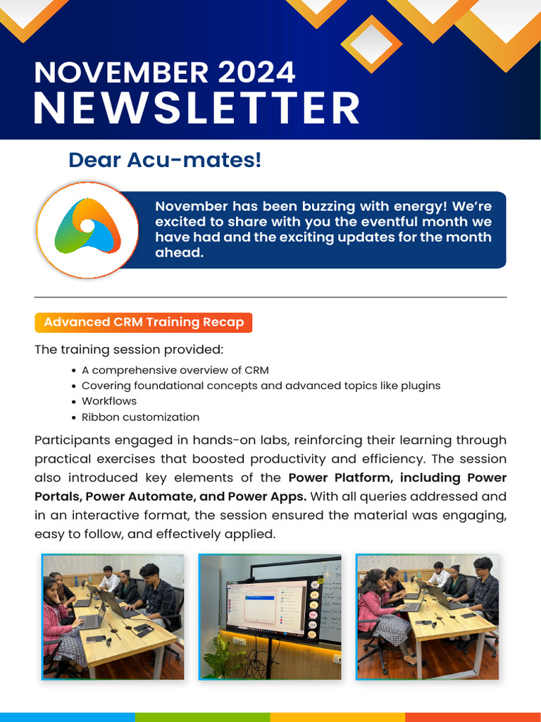Newsletter - November 2024 | PDF | Artificial Intelligence ...