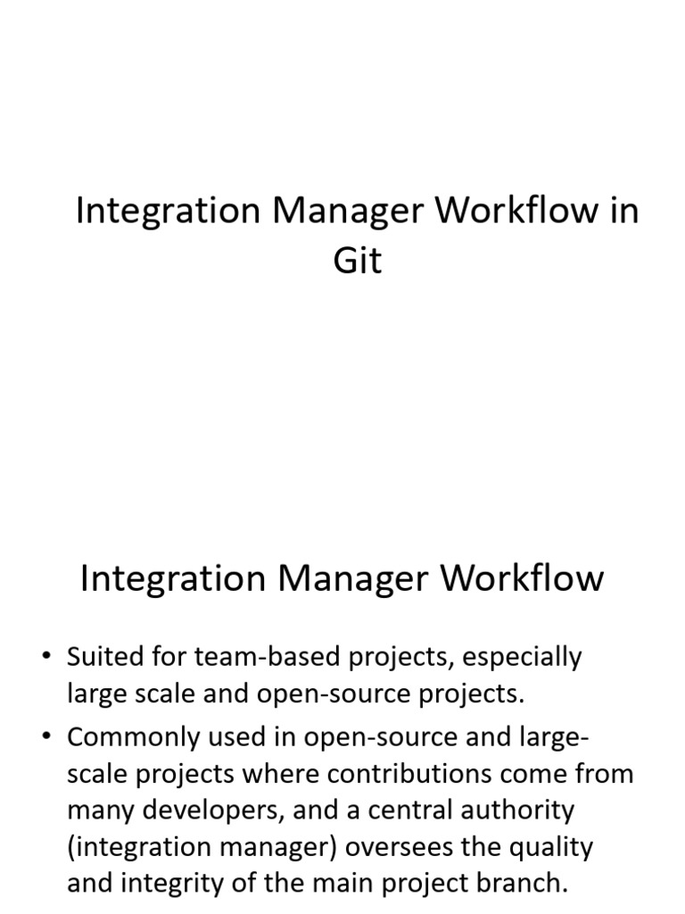 14.Integration_Manager_Workflow_compressed | PDF | Software | Software ...
