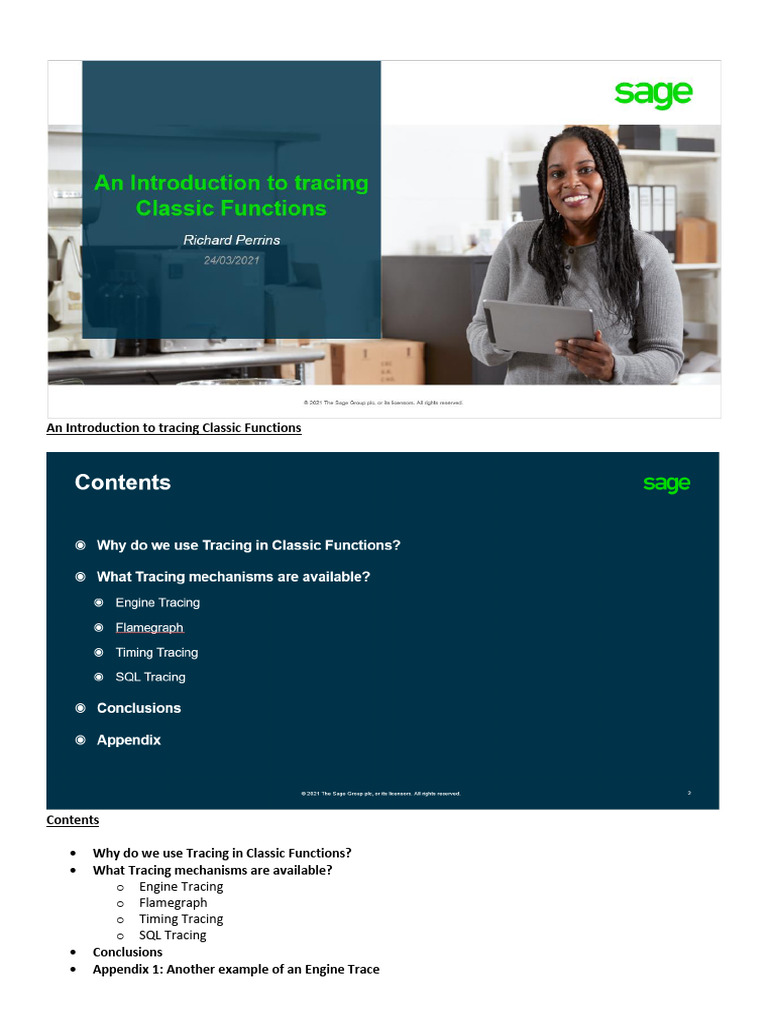 04 - Introduction to tracing classic functions | PDF | Control Flow | Databases
