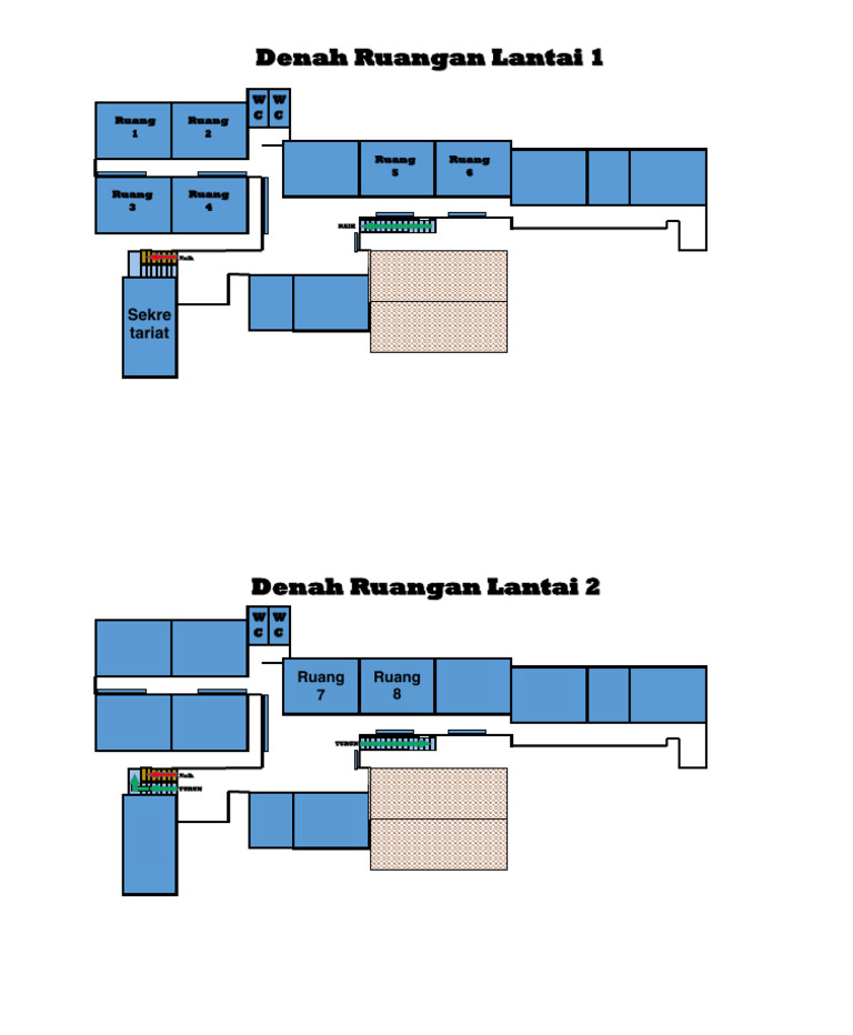 Denah Ujian SMP N 2 Sanggau | PDF