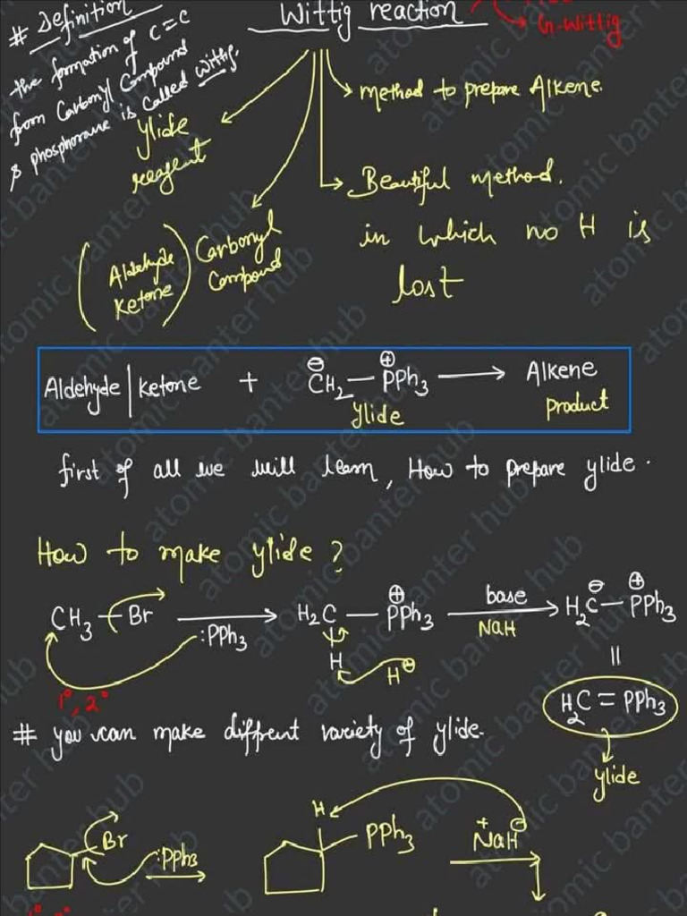 WITTIG Reaction | PDF