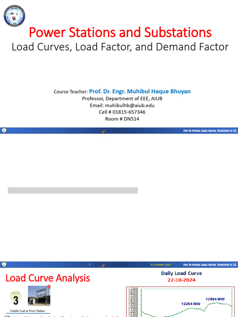 Lect2-3_PSS (3) | PDF | Power Station | Demand