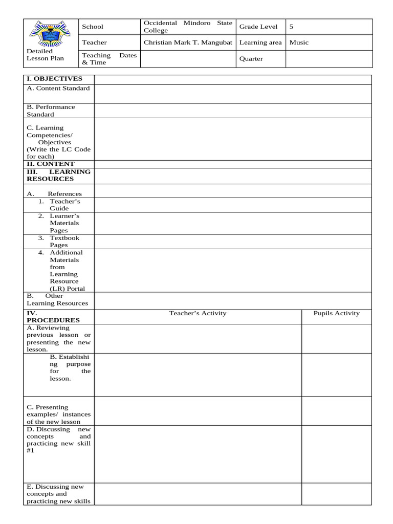 K 12 DLP Format | PDF