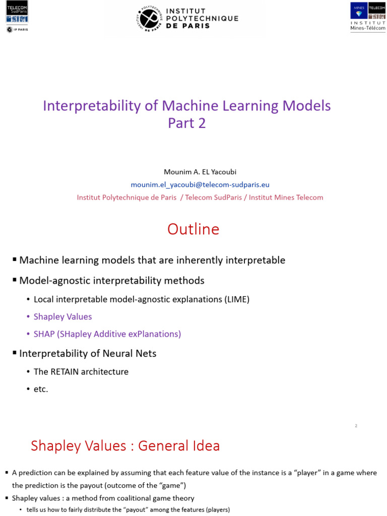 Shapley Values in ML Interpretability | PDF | Regression Analysis | Linear Regression