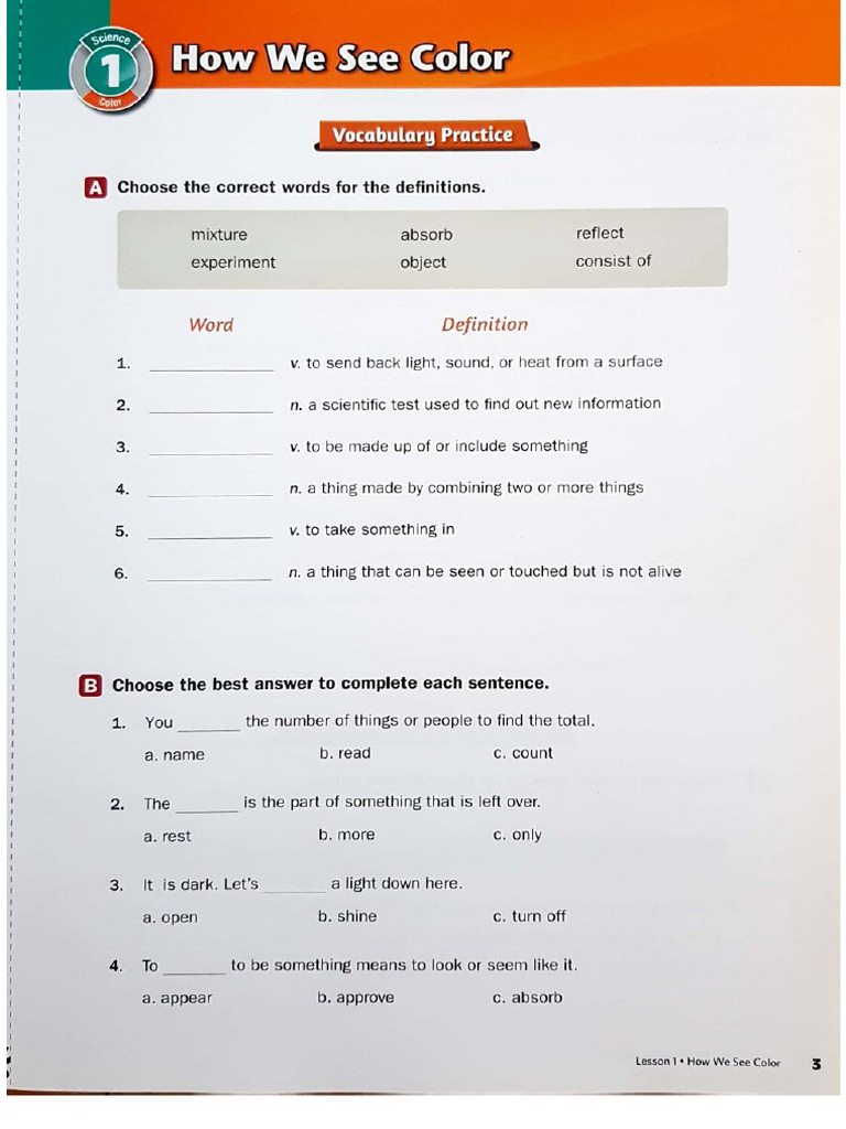Subject link L4 Workbook | PDF