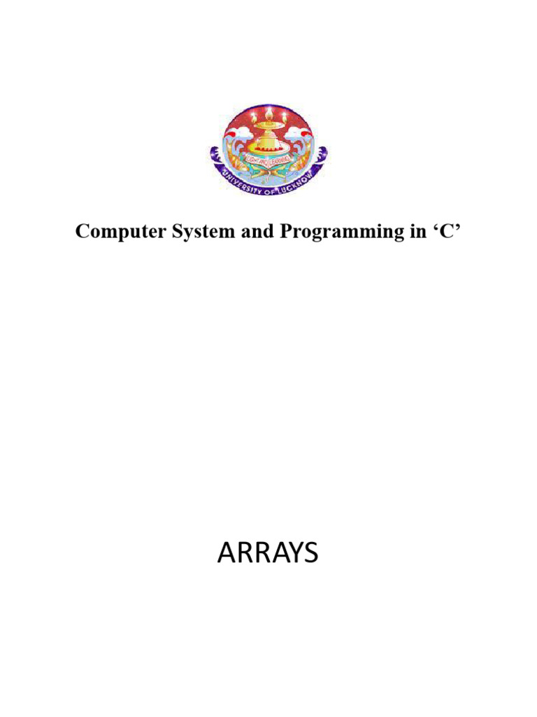 202005082120331143zeeshan Arrays | PDF | Integer (Computer Science ...