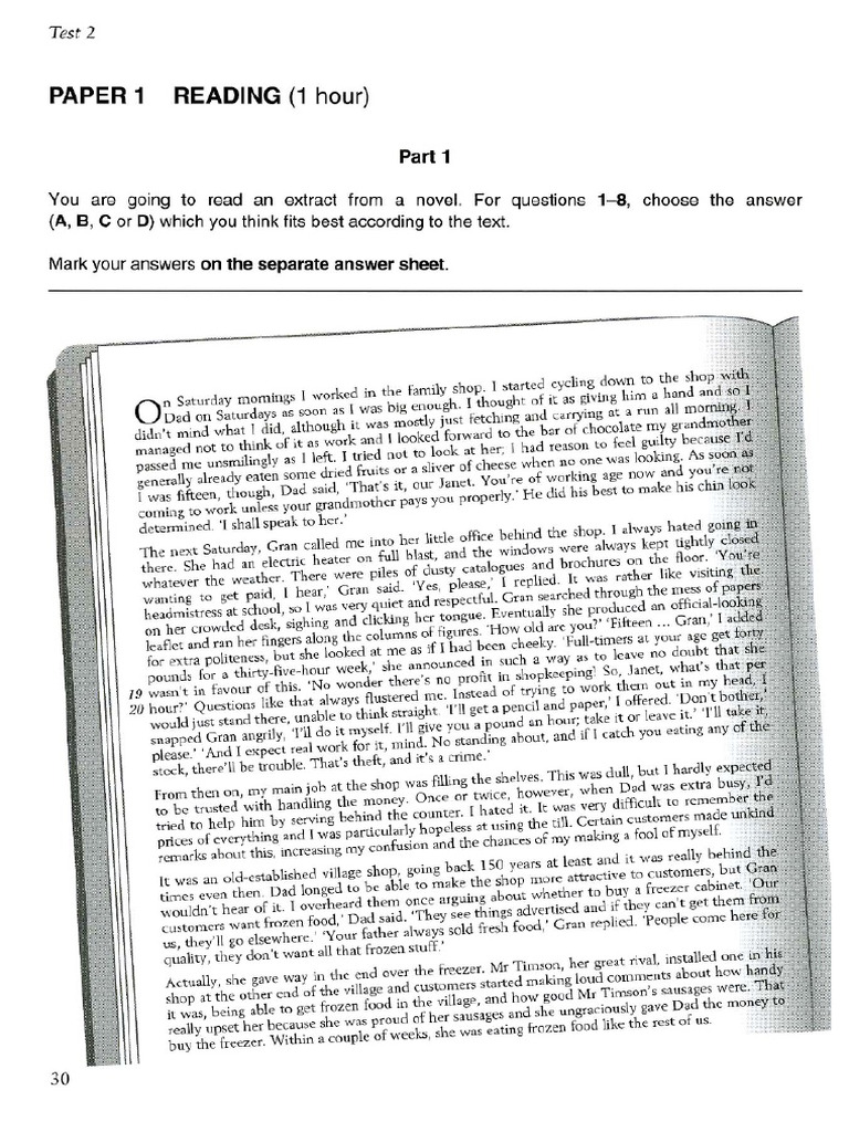 FCE Past Papers Collection 2 | PDF