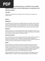 URTI vs LRTI: Key Differences Explained | PDF | Common Cold | Pneumonia