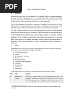 CBN Code of Conduct | PDF | Banks | Deposit Account