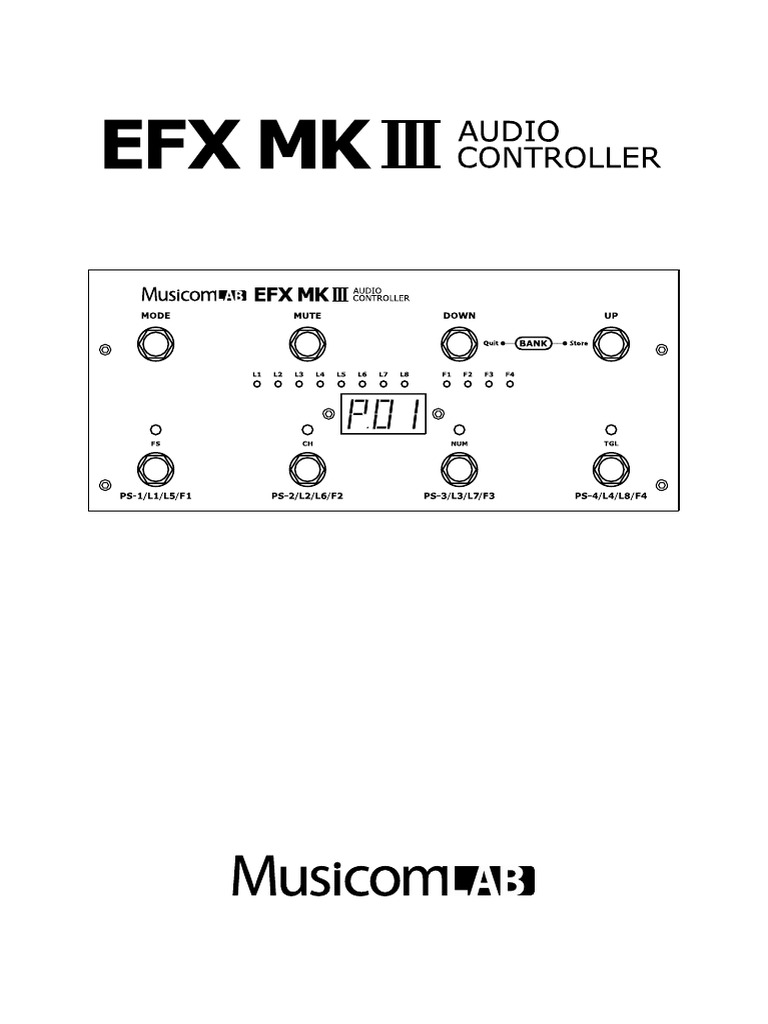 Efxmkiii Manual 13k | PDF