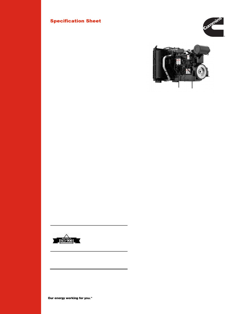 QSKK23-G2 | PDF | Engines | Horsepower