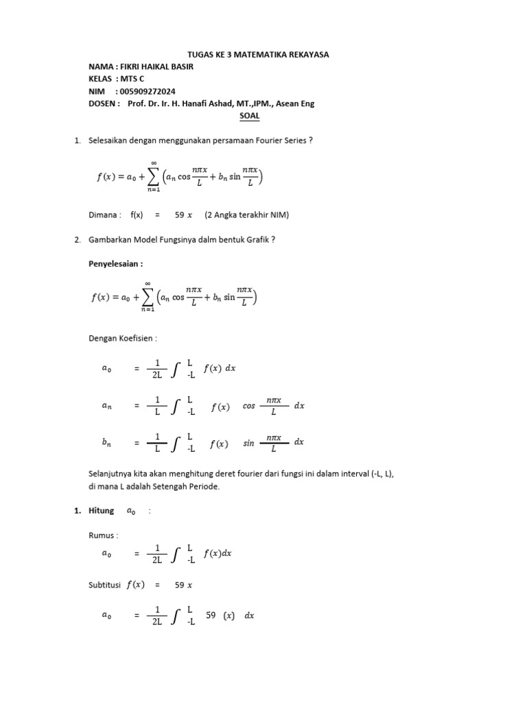 MTS_ C FIKRI HAIKAL BASIR, TUGAS 3 MTK REKAYASA_030229 (1) | PDF
