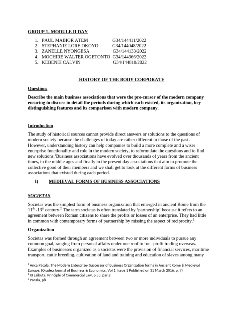 Group 1- Module 2- Lba Assignment | PDF | Guild | Journeyman