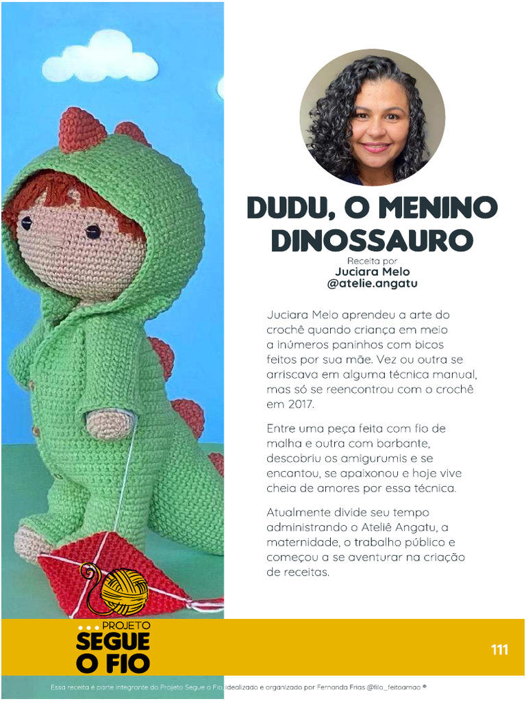 Dudu, o Menino Dinossauro | PDF
