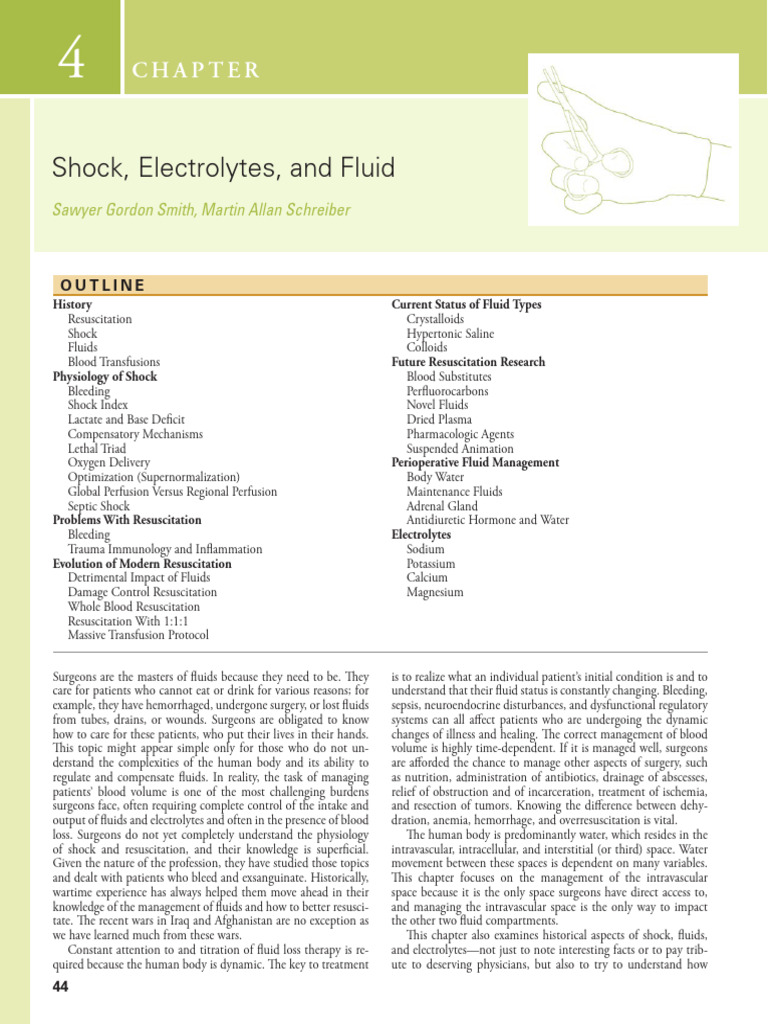 Sabiston Textbook of Surgery The Biological Basis of Modern Surgical-75-123 | PDF | Shock ...
