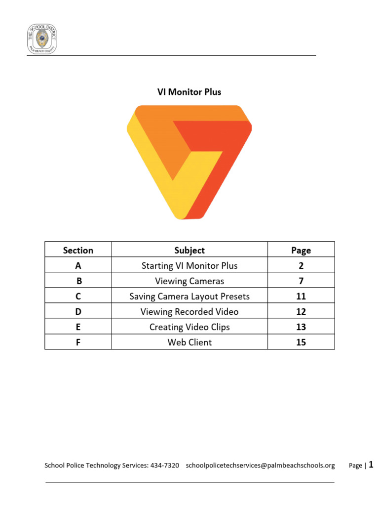 VI User Guide Police | PDF | Login | Computing