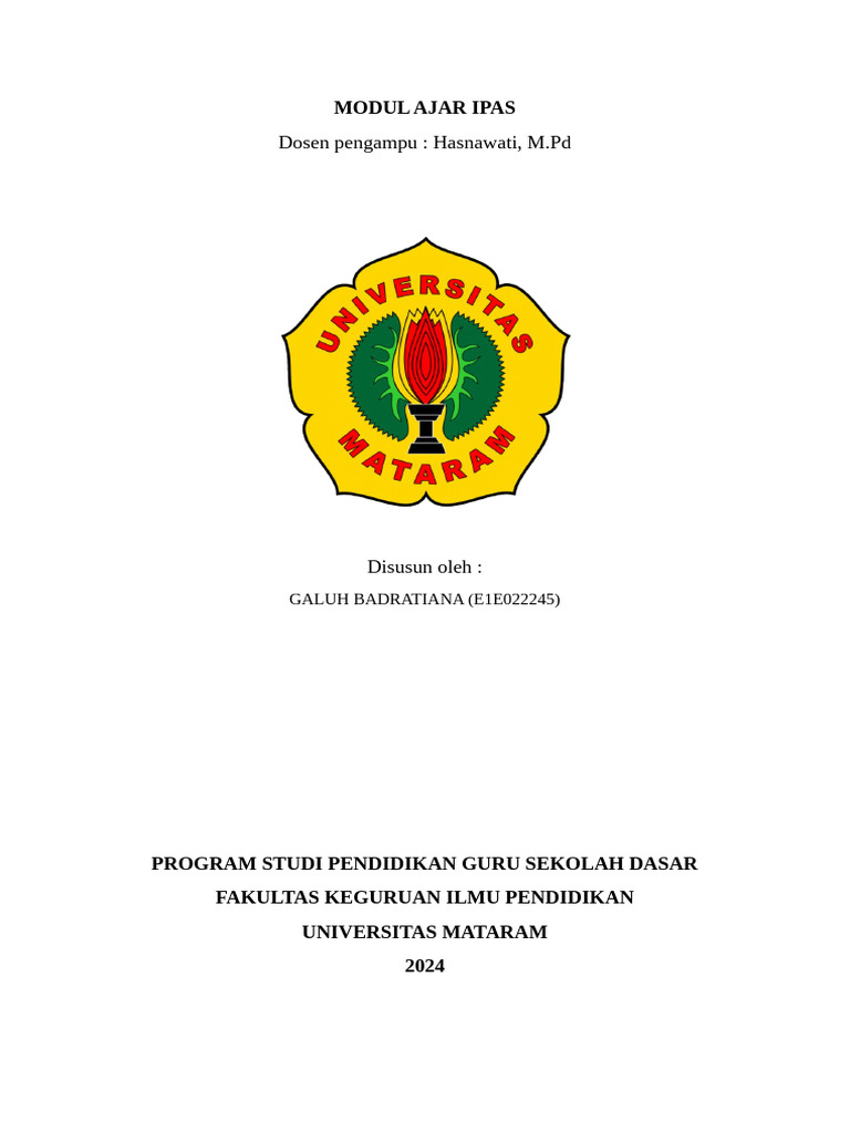 Modul Ajar Ipas Tia | PDF
