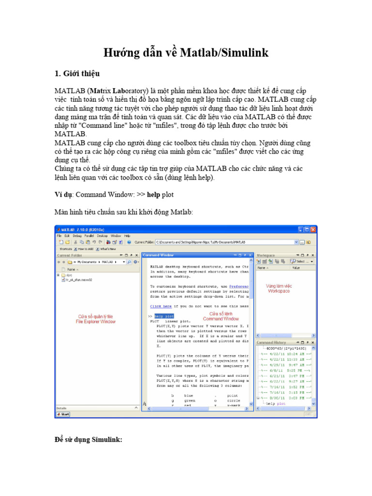 HuongDanMatlab Simulink | PDF