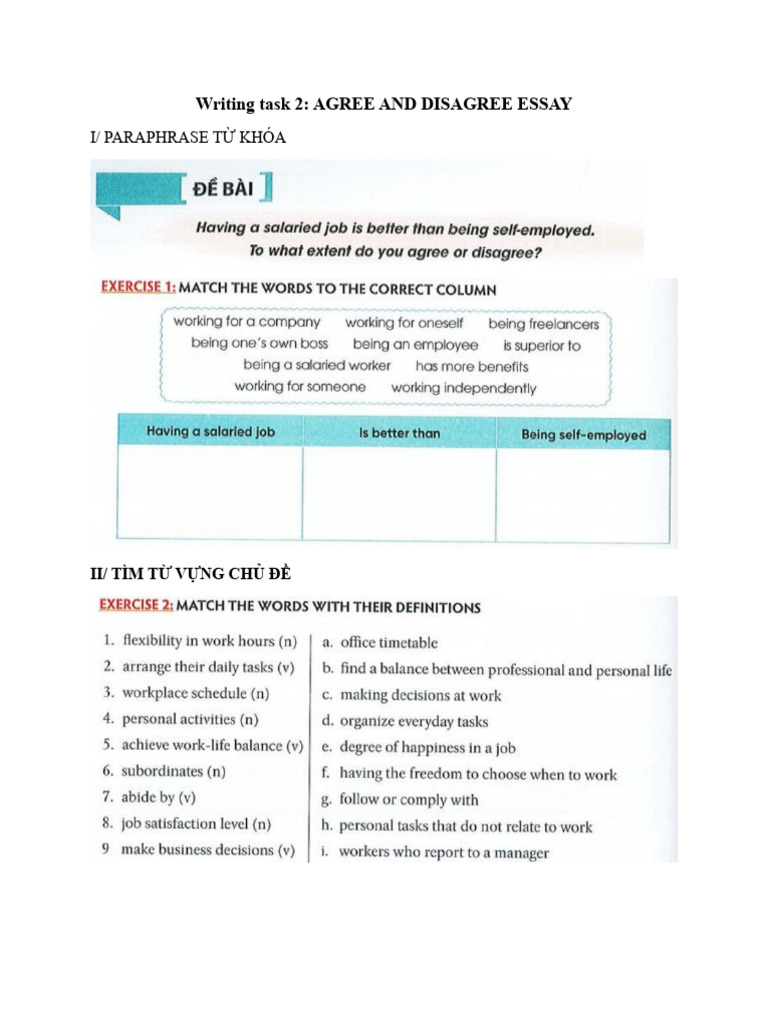 Writing task 2 AGREE AND DIS | PDF