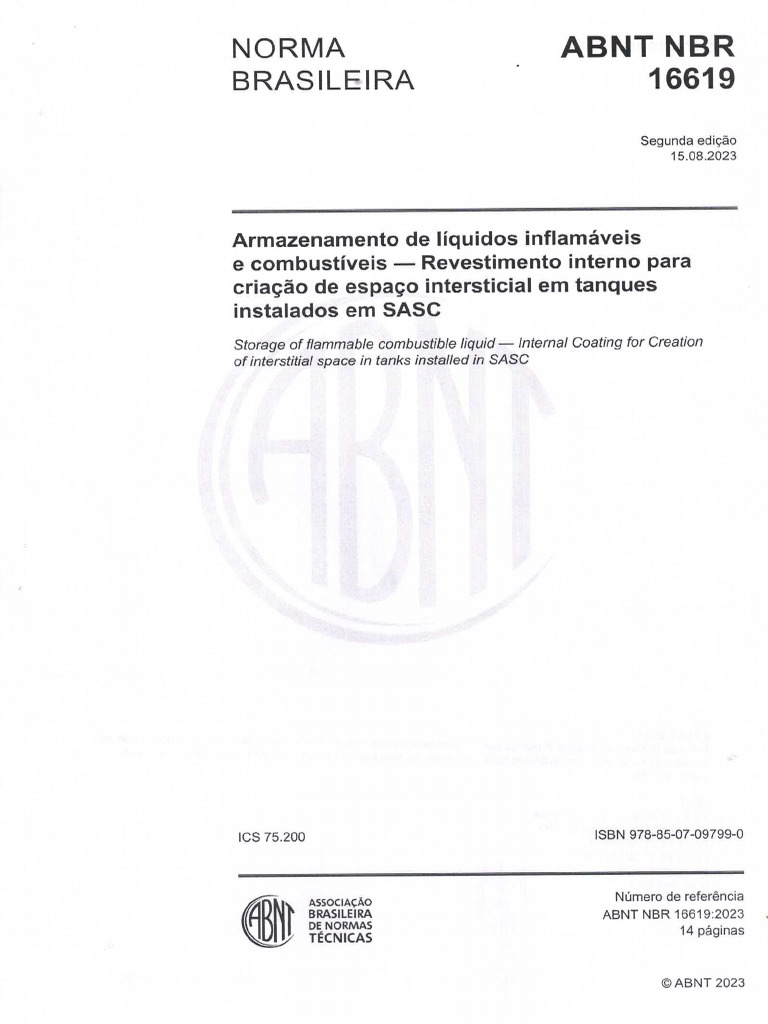 Abnt 16619 | PDF
