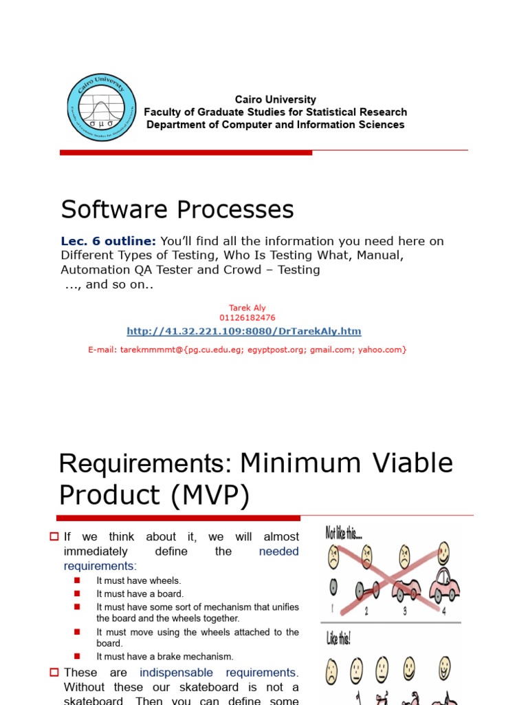 Softwareprocessl6 Pdf Software Testing Unit Testing 9759